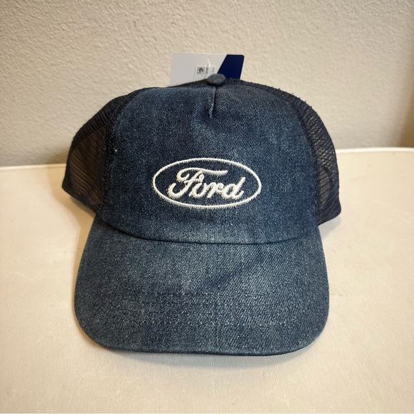 Ford | Accessories | Ford Dark Blue Mesh Back Hat | Poshmark